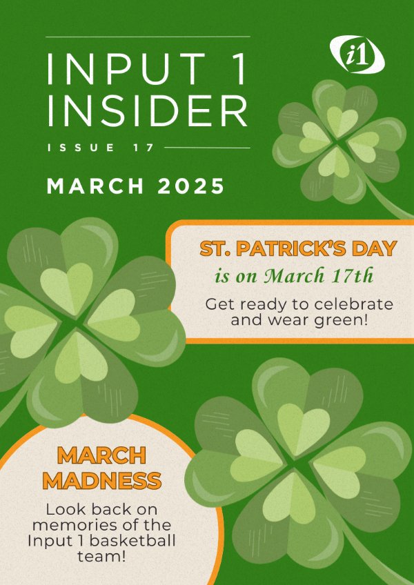 Input 1 Insider: March 2025 by Jamie Bischoff - Flipsnack