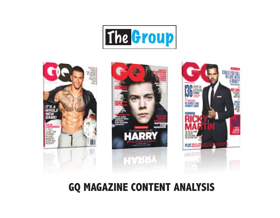 Content Analysis For GQ Magazine by Robaidul Kibria - Flipsnack