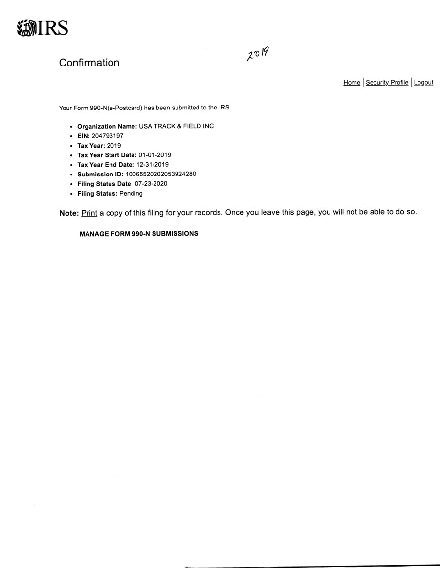 2019 USATF West Texas Tax Return by sarah.linehan - Flipsnack