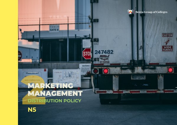 Marketing Management N5 Module 2 by E-Publishing - Flipsnack