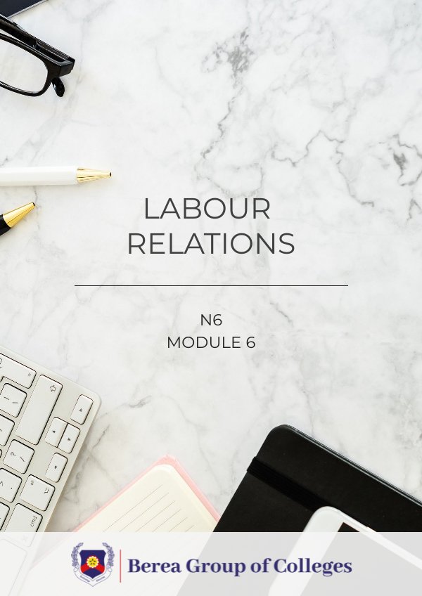 Labour Relations N6 Module 6 by E-Publishing - Flipsnack
