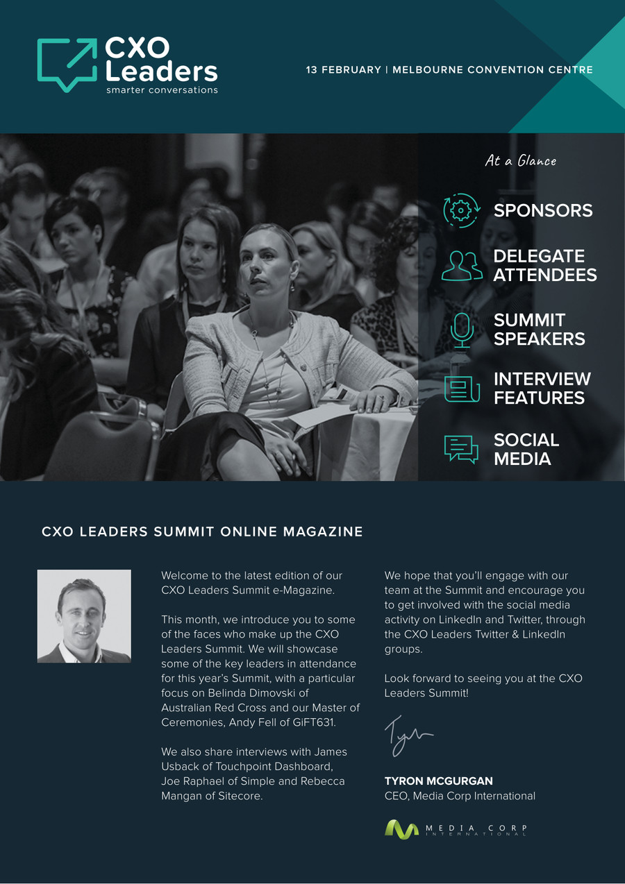 CXO Leaders Magazine February by Focus Network - Flipsnack