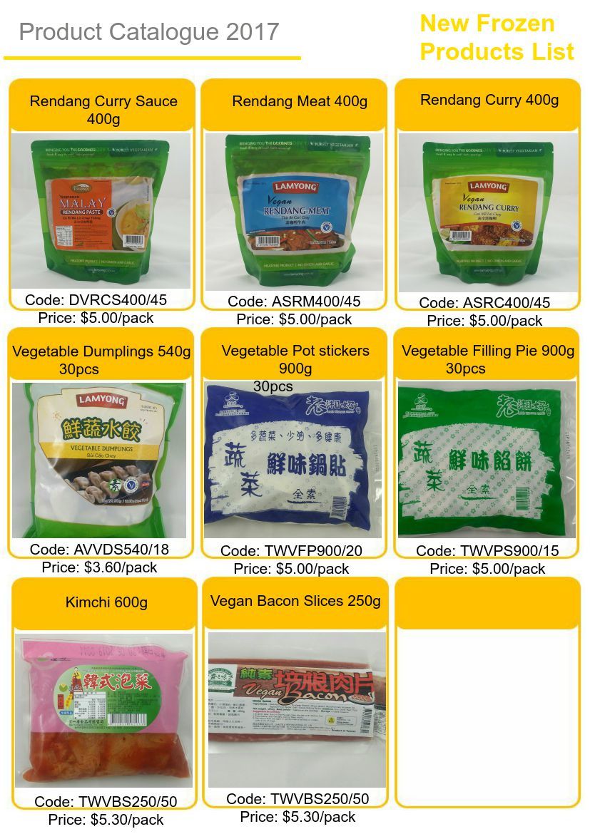 New Frozen Products List by 969D8587C6F - Flipsnack