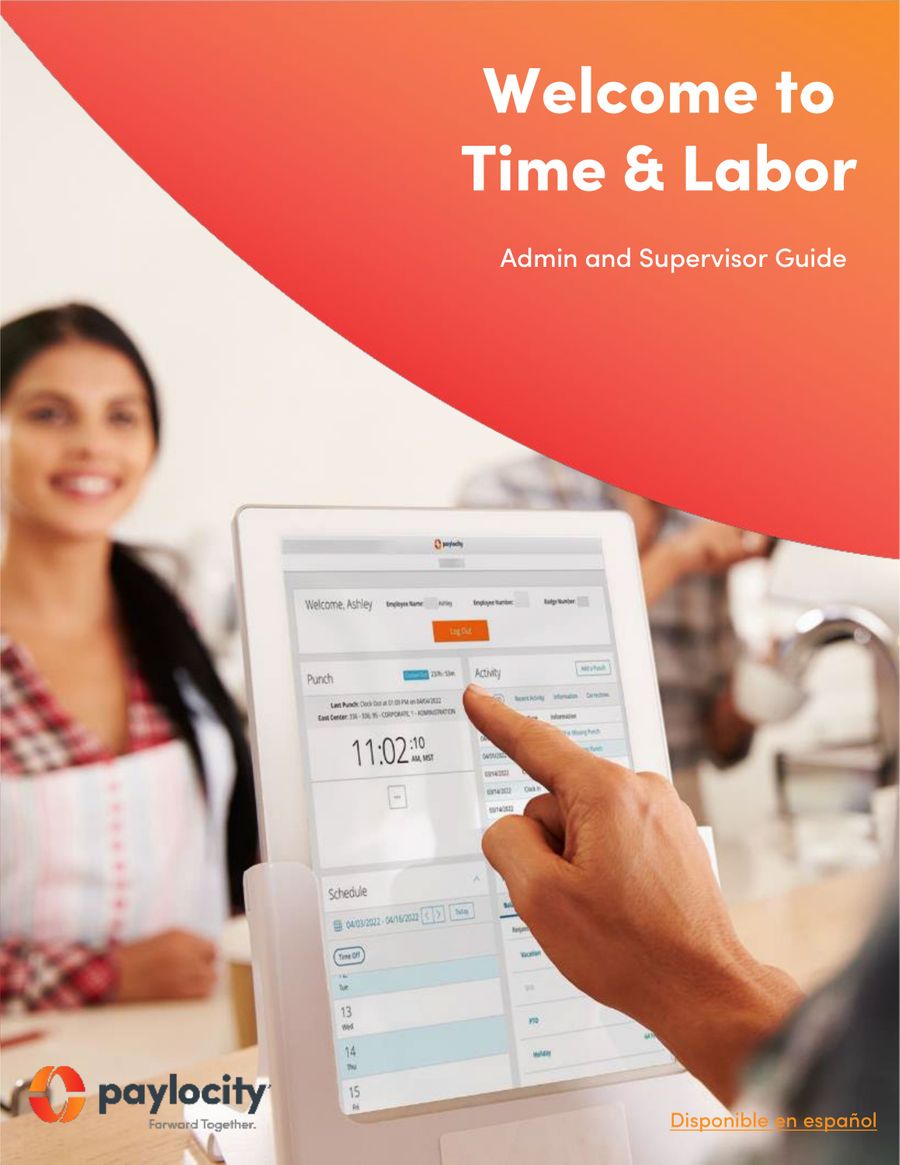 Welcome to Time and Labor: Supervisor Guide by Paylocity - Flipsnack