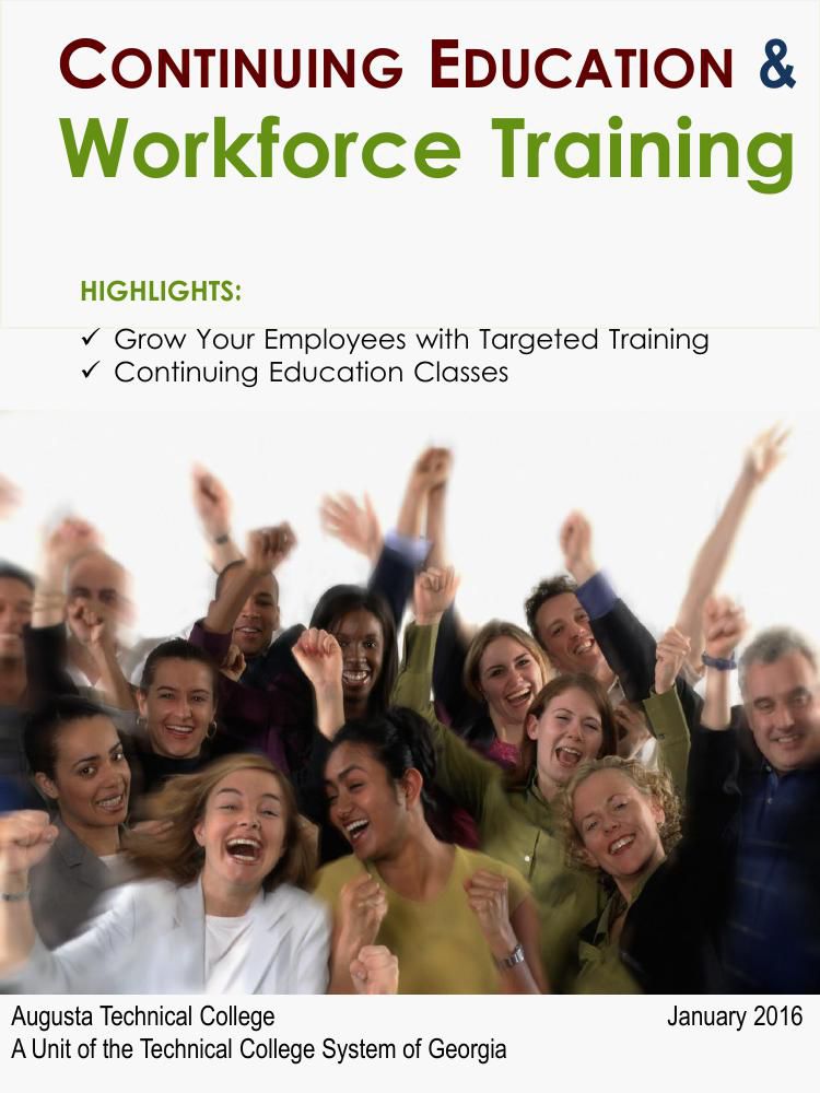 Continuing Education and Workforce Training Jan 2016 by... - Flipsnack