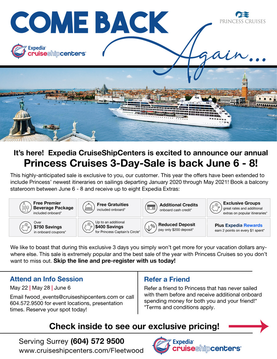 Princess 3 Day Sale by Fleetwood Admin - Flipsnack