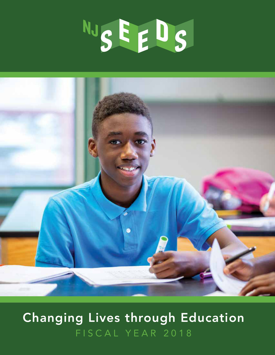 New Jersey SEEDS' FY18 Annual Report by Intelligent Design - Flipsnack