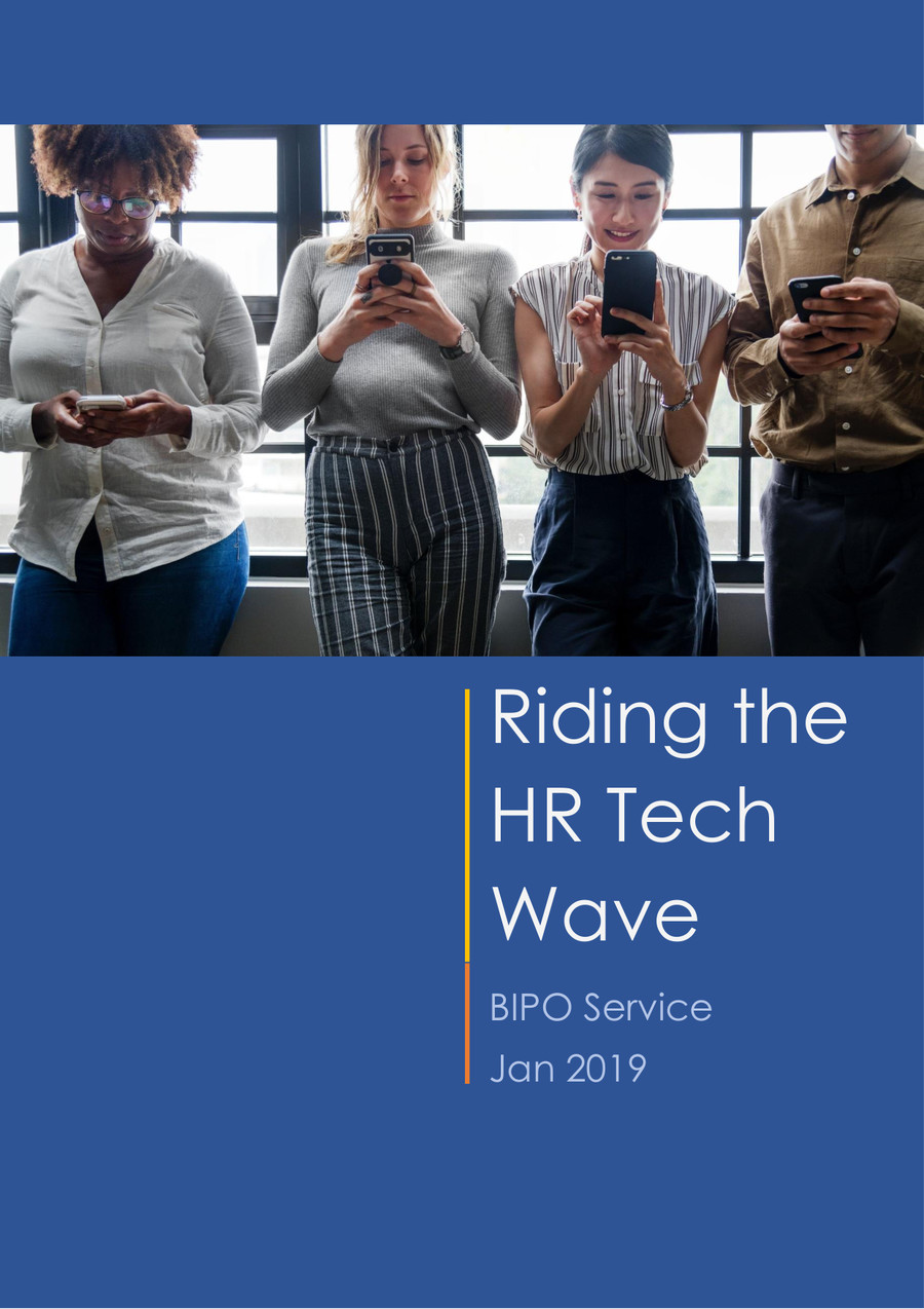 Riding the HR Tech Wave - BIPO Service by Roddy Shaw - Flipsnack
