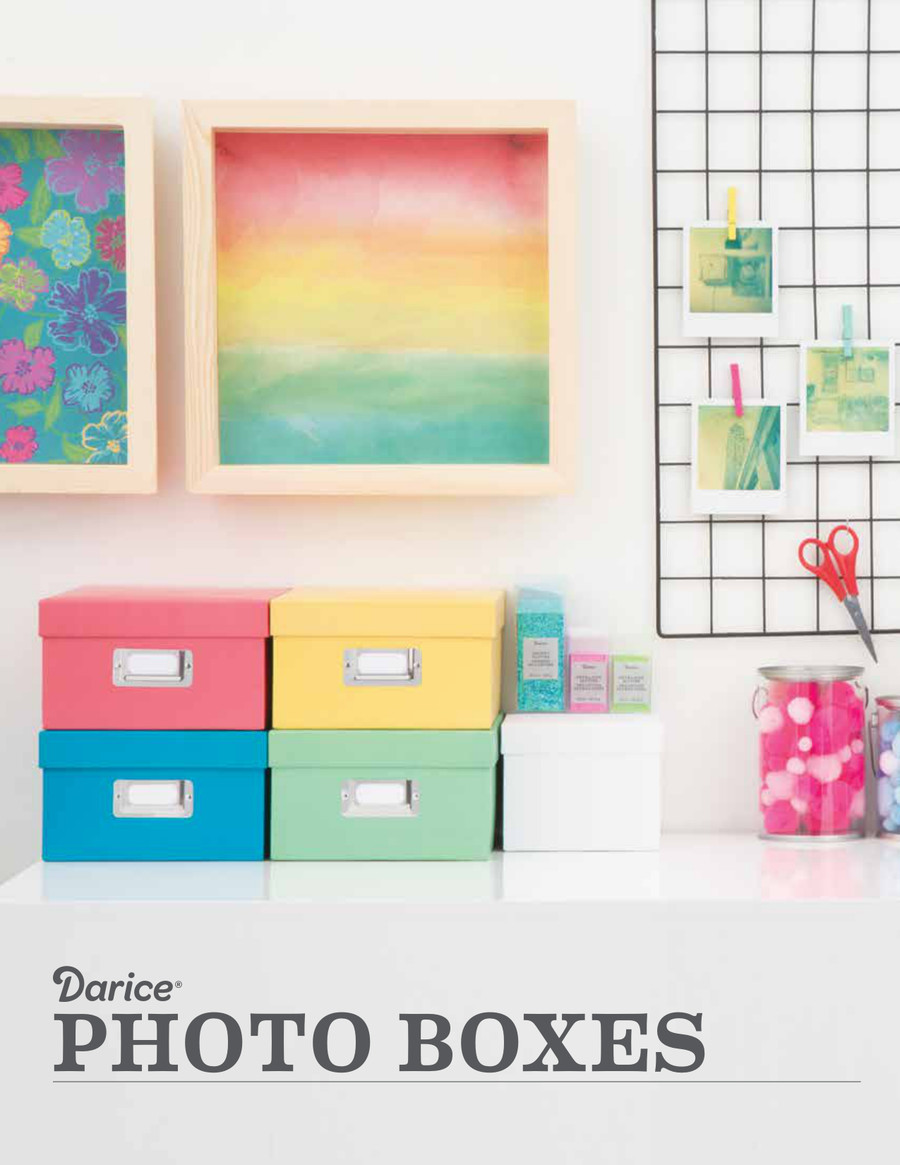 Photo Boxes by Darice Inc - Flipsnack