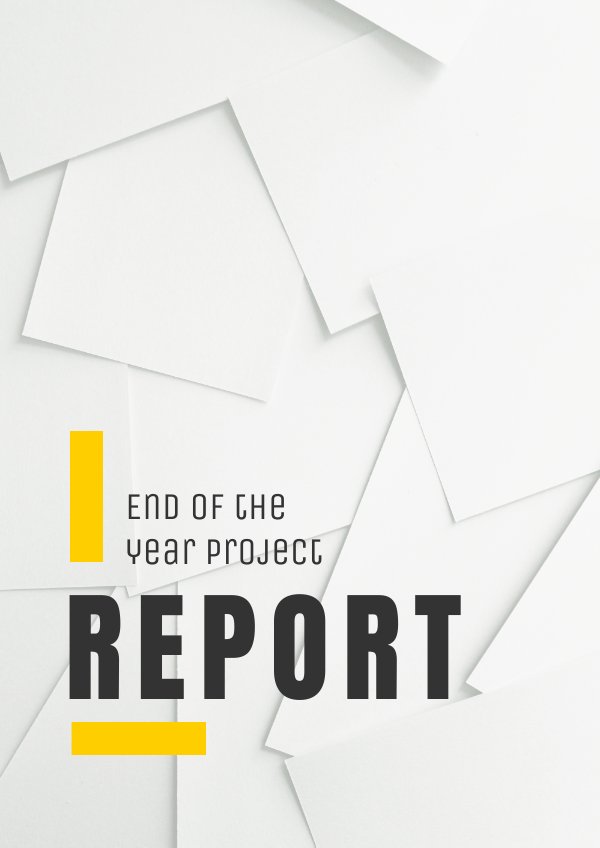 Elegant Project Report Template by Flipsnack templates - Flipsnack