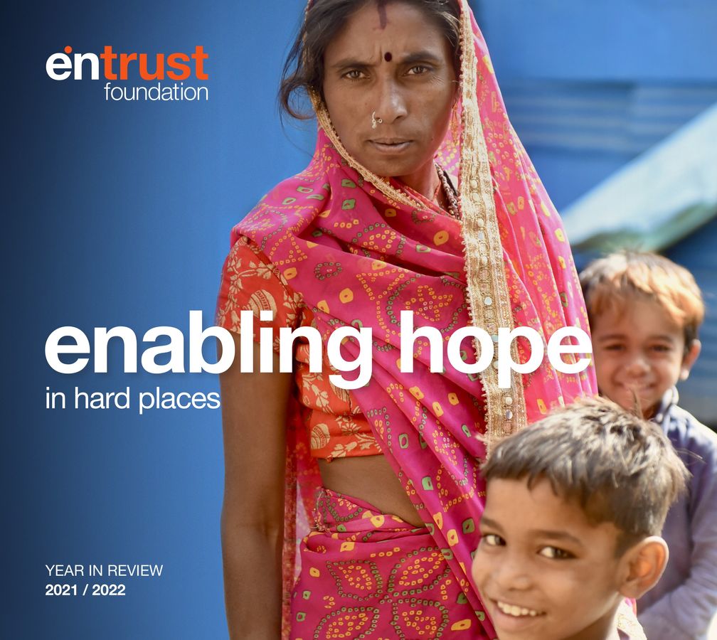Entrust Foundation 2022 Year in Review by Sarah Wimpress - Flipsnack