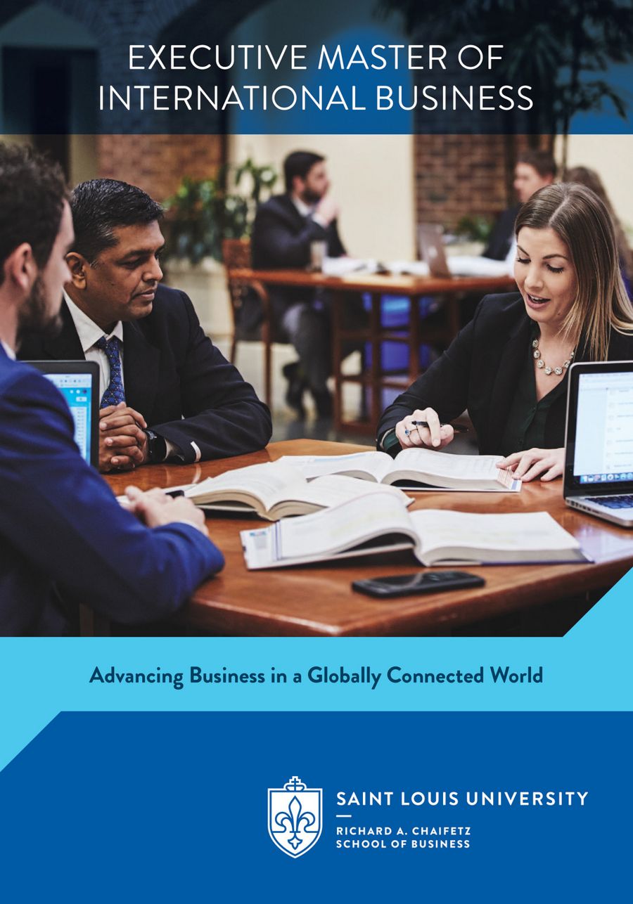 Executive Master of International Business (EMIB 2018) by Saint Louis... - Flipsnack