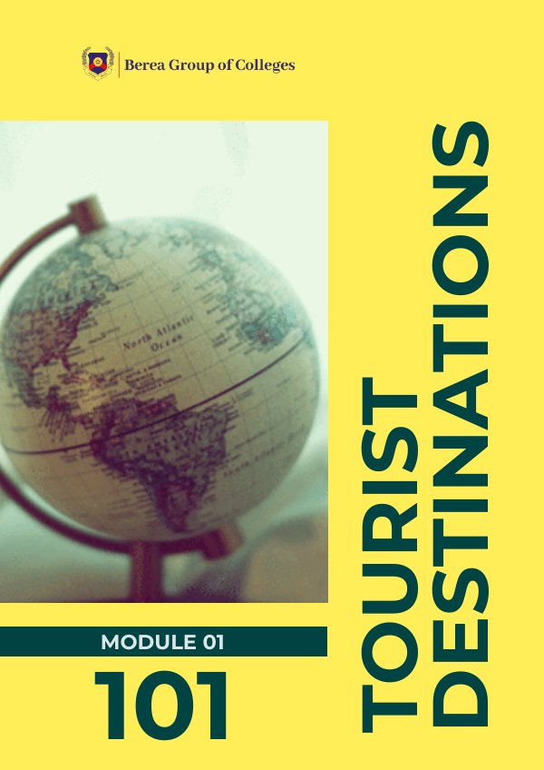 Tourist Destinations 101 Module 1 By E Publishing
