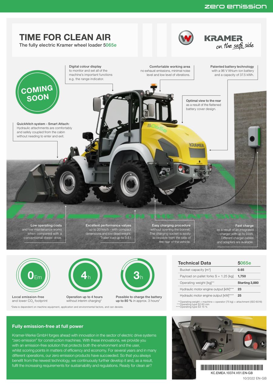 Elektrische Kramer 1445E & 5065E by RCE - Flipsnack