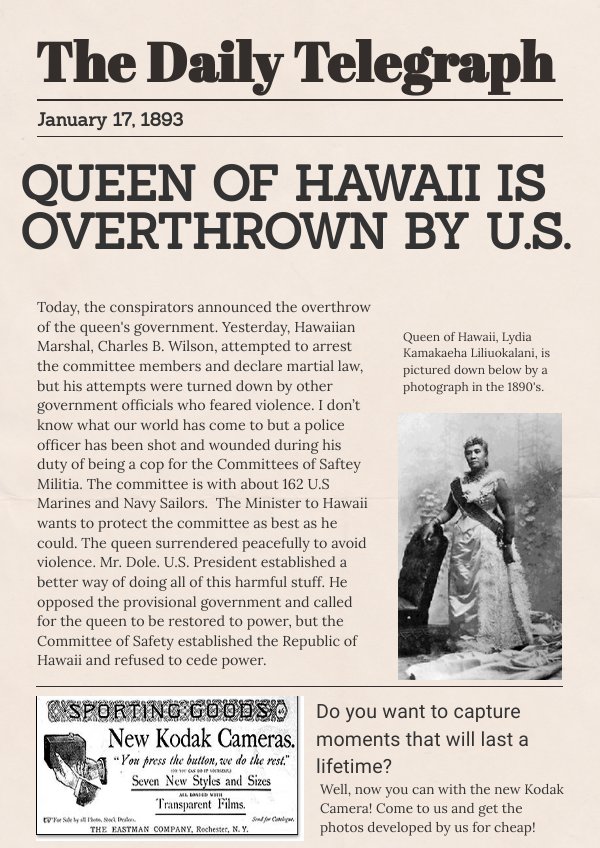 U.S. Imperialism Newspaper Project by Mia - Flipsnack