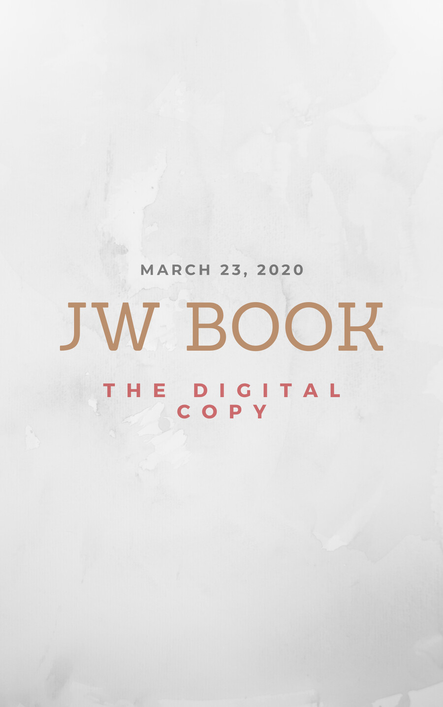 JW Book March 23, 2020 by - Flipsnack