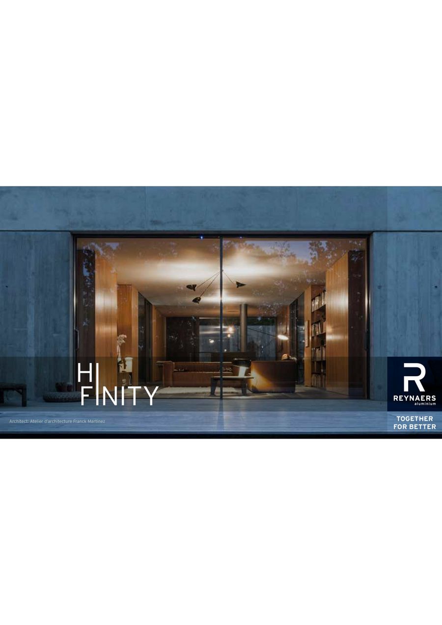 Reynaers Hi-Finity Doors Brochure by Chris - Flipsnack