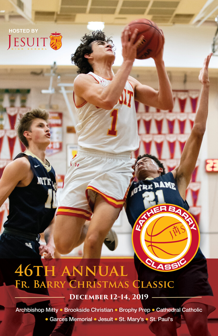 2019 Father Barry Classic Basketball Tournament Program by Jesuit ...