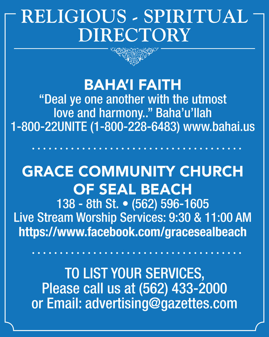 Religious Directory | July 23, 2020 by Grunion Gazette - Flipsnack