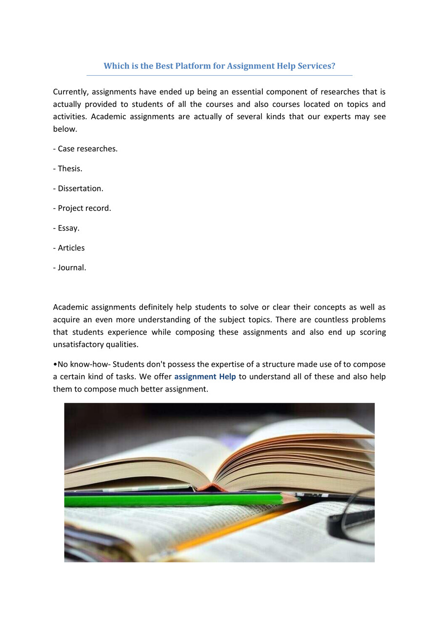 My Assignment Help Services Australia by My Assignment Help - Flipsnack