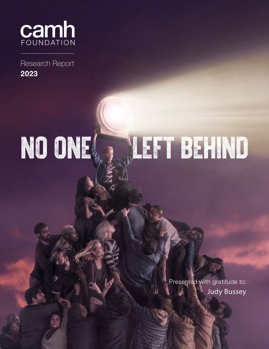 With appreciation, CAMHF Research Report 2023 by CAMH Foundation ...