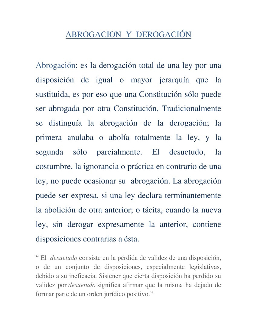ABROGACION Y DEROGACION by maricarmen - Flipsnack