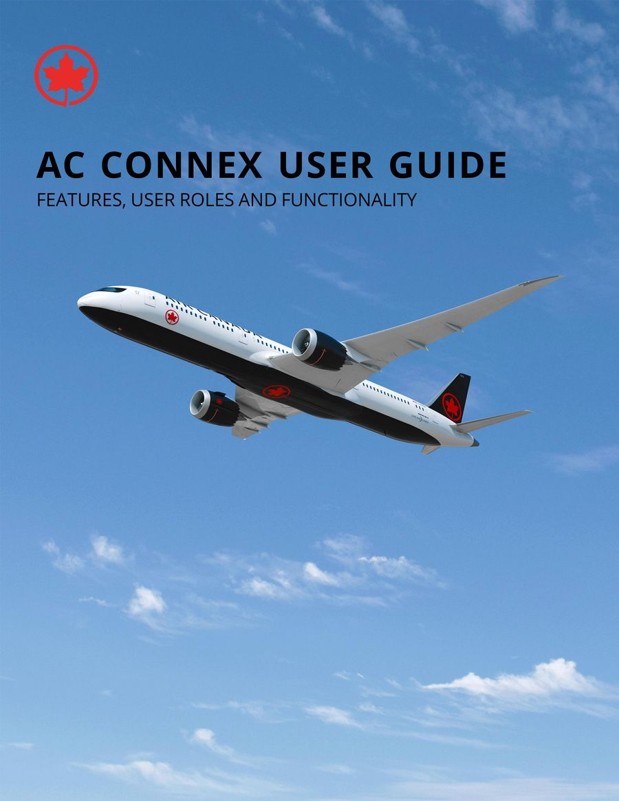 AC Connex User Guide - EN by Air Canada - Flipsnack