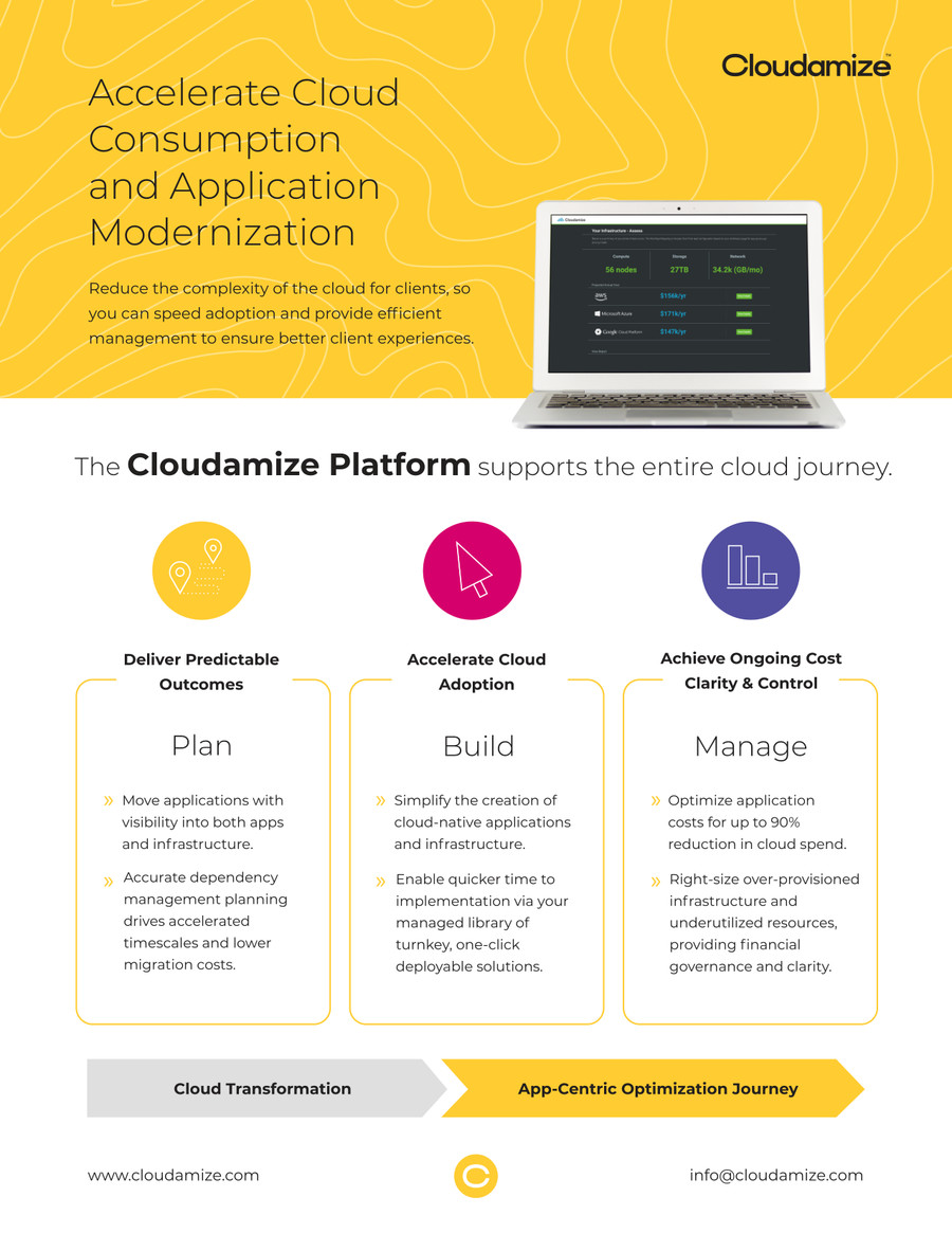 Cloudamize Platform for Partners by Daniel Hellerman - Flipsnack