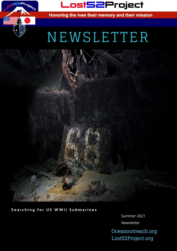 Lost 52 Project Newsletter - Summer 2021 by Ocean Outreach - Flipsnack