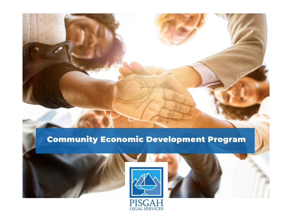 Community Economic Development (CED) brochure by Pisgah Legal ...