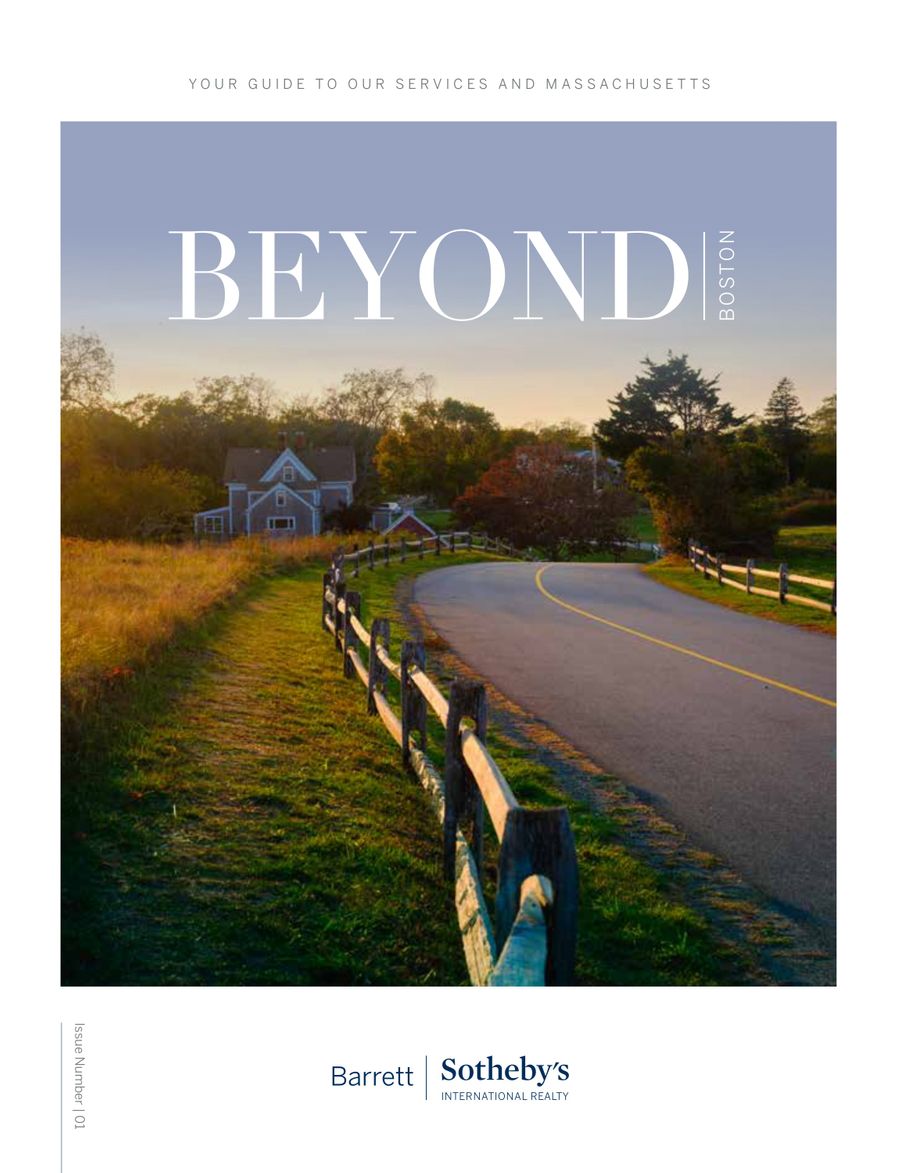 Beyond Boston - Issue 1 - Dining Guide by Barrett SIR - Flipsnack