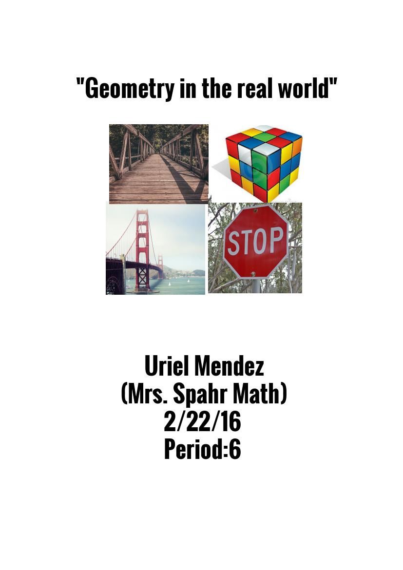 Geometry In the real world by Uriel Mendez - Flipsnack