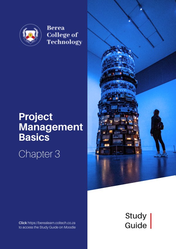 Project Management Basics Chapter 3 by E-Publishing