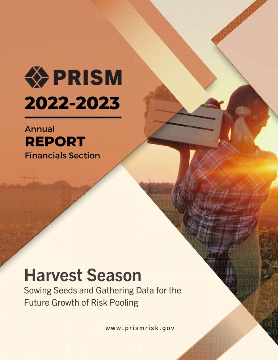 22_23 PRISM Annual Report - Financials only by Public Risk Innovation ...