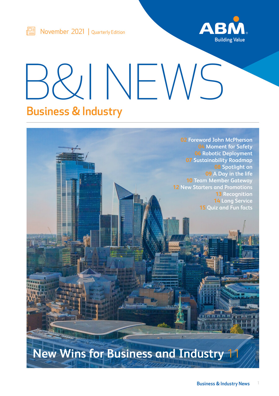 ABM UK B&I Newsletter November 2021 by ABM - Flipsnack