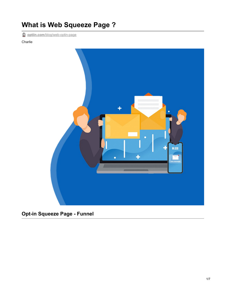 what is opt-inpage by Online Counsel - Flipsnack