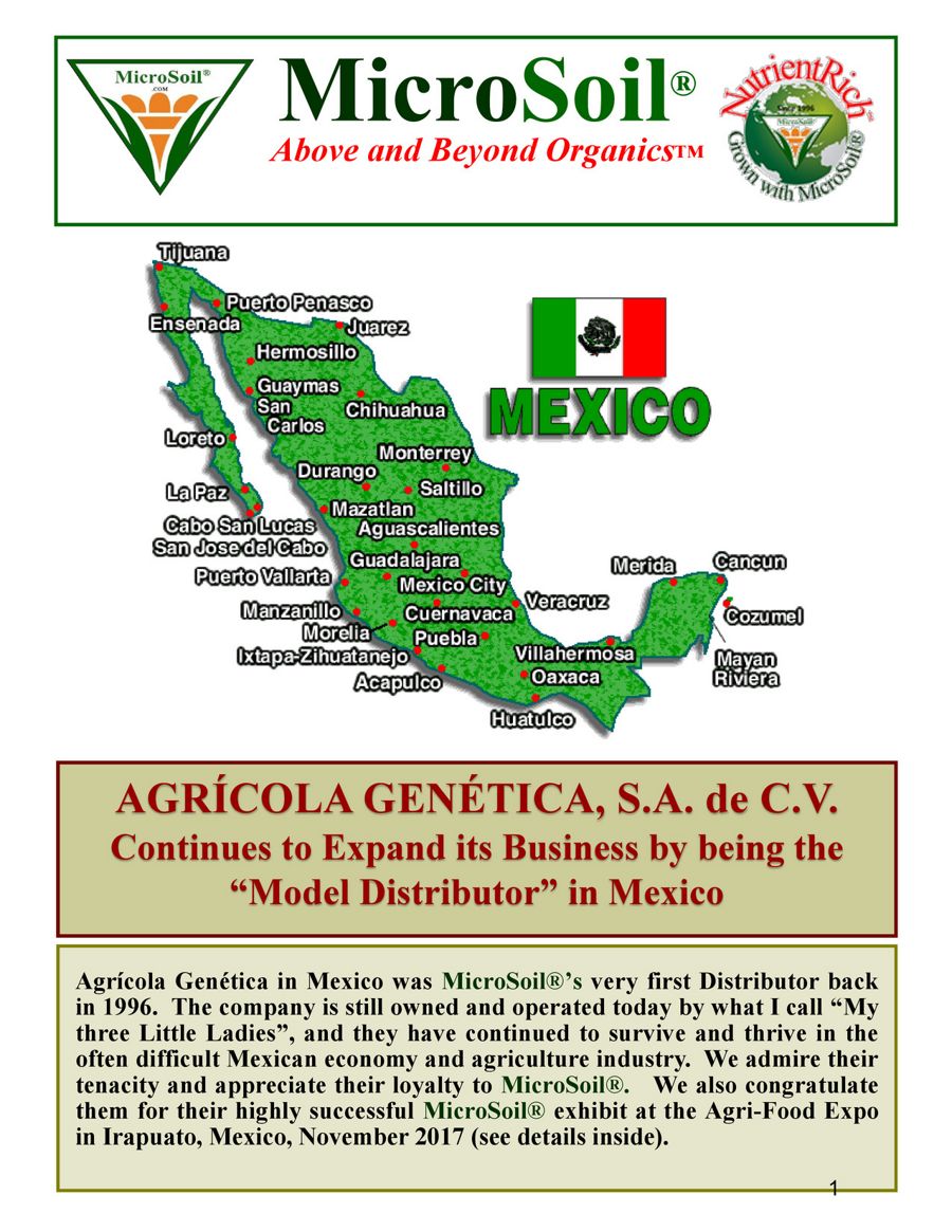 AGRICOLA GENETICA MicroSoil MEXICO by MicroSoil - Flipsnack
