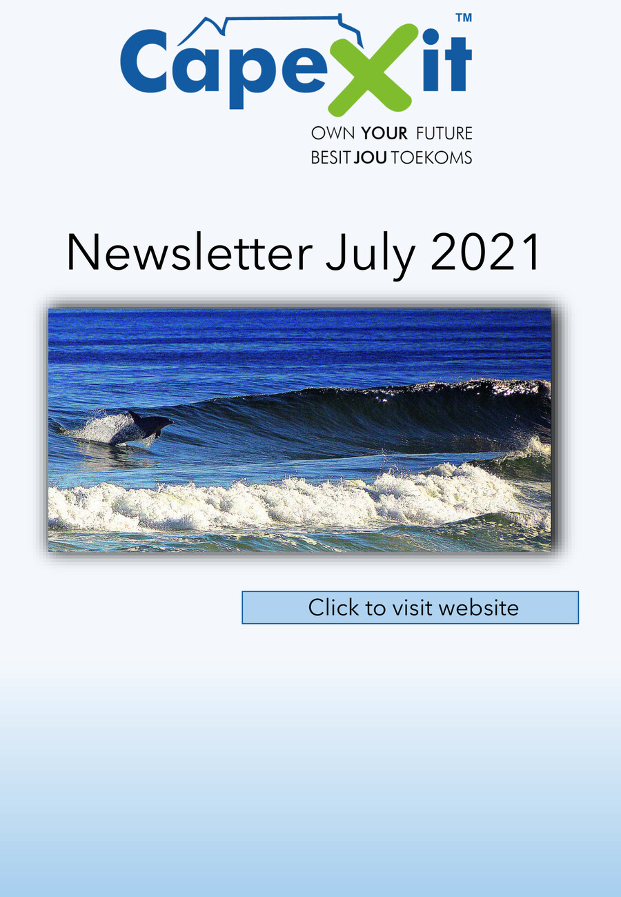CapeXit Newsletter July 2021 by Rian Brandt - Flipsnack