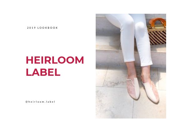 Heirloom Label - Lookbook 2019 by Heirloom Label - Flipsnack