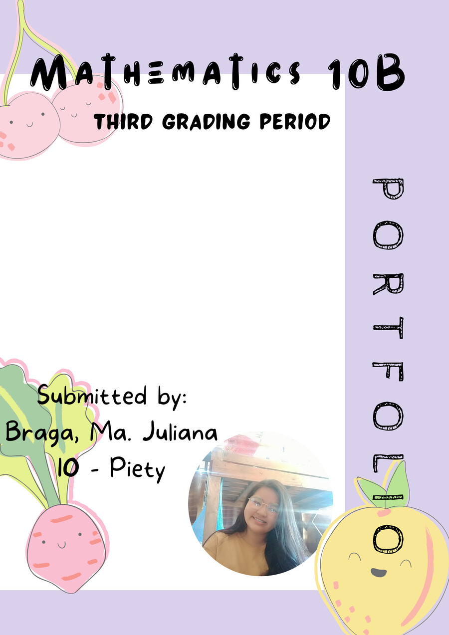 Math B portfolio by G05. Braga,... - Flipsnack