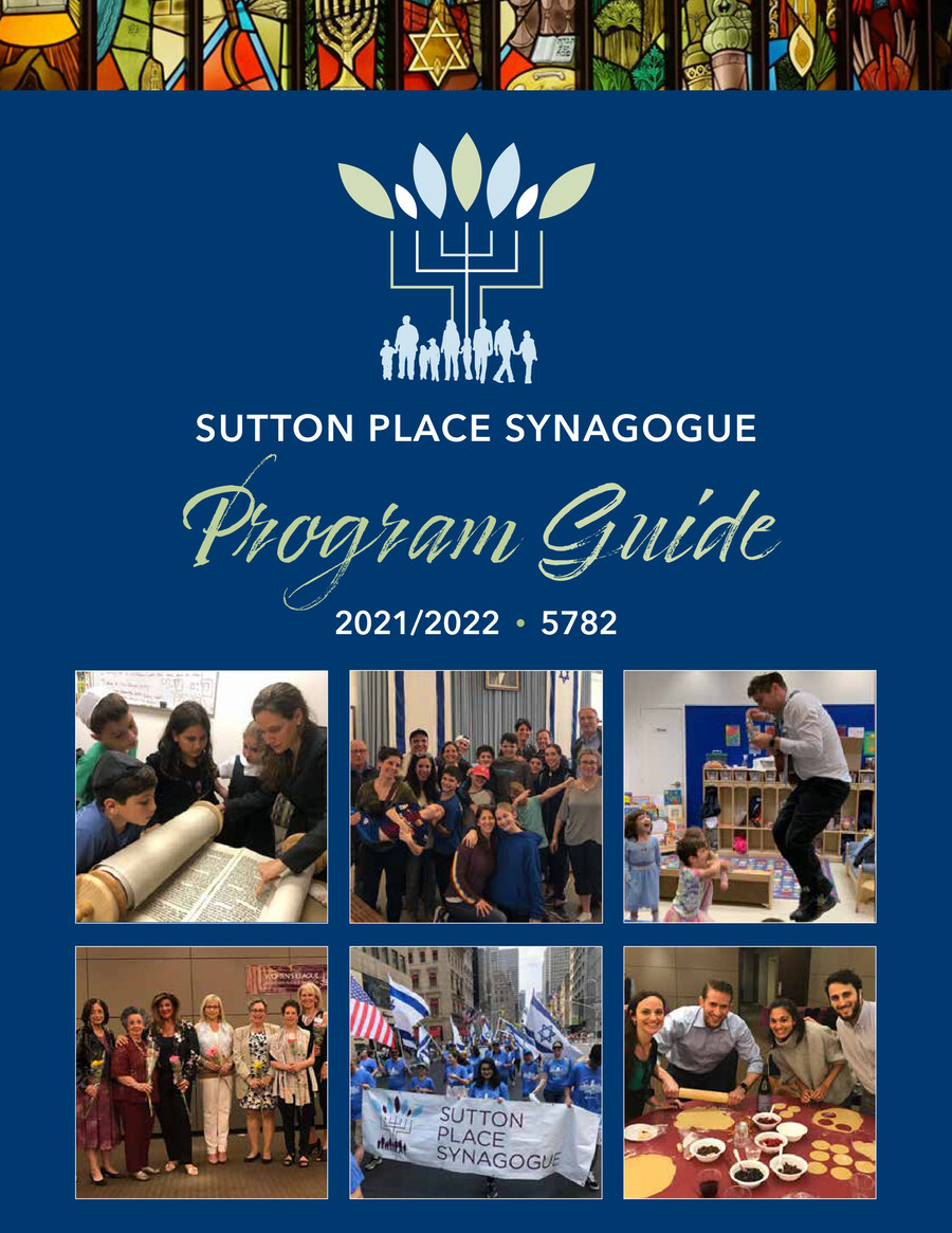 2021-2022 Program Guide by SuttonPlaceSynagogue - Flipsnack