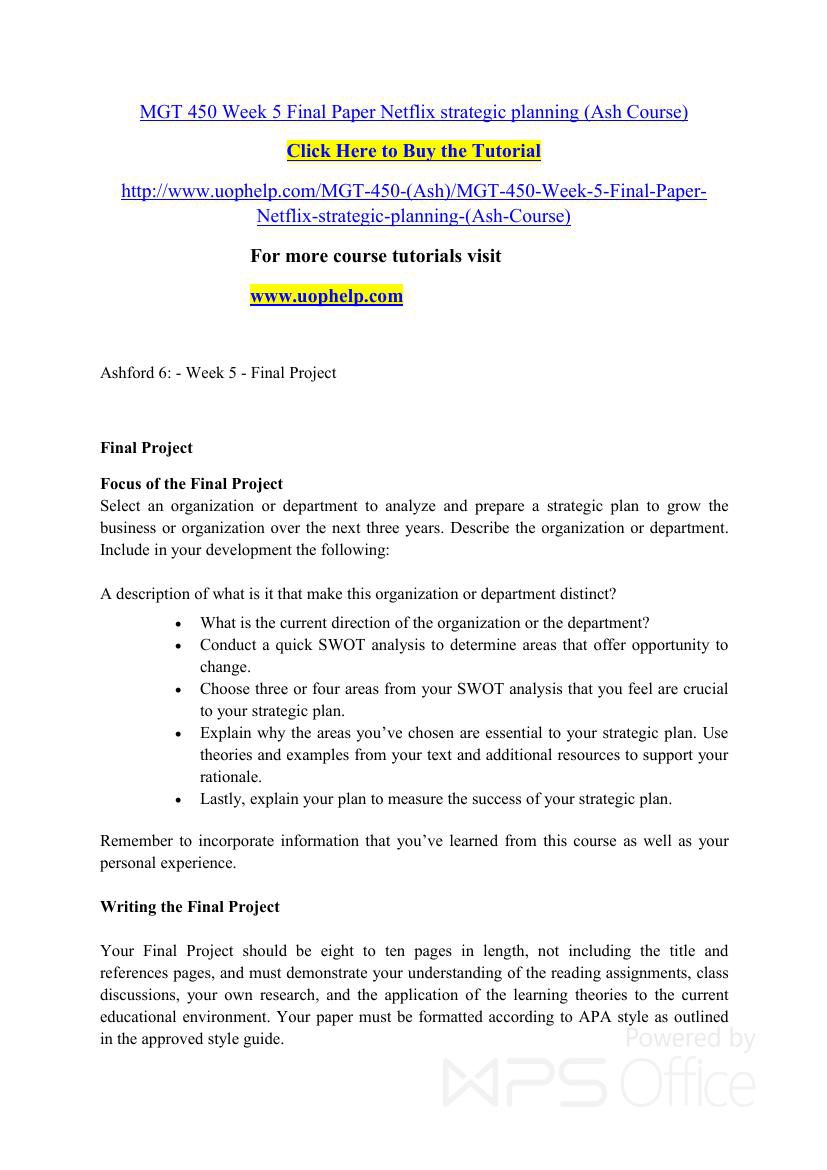 MGT 450 Instant Education/uophelp by 95F878CA9F7 - Flipsnack