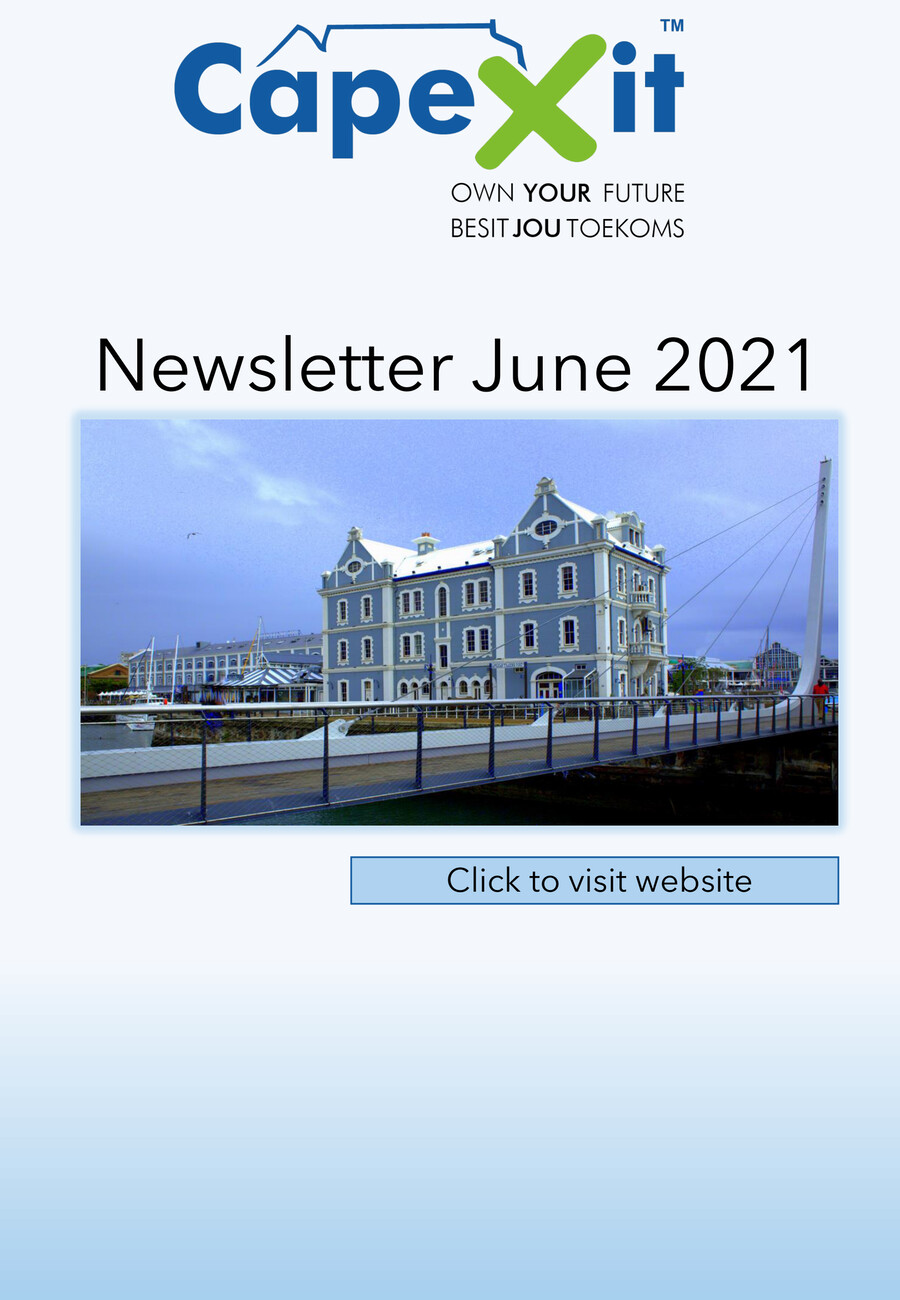 CapeXit Newsletter June 2021 by Rian Brandt - Flipsnack