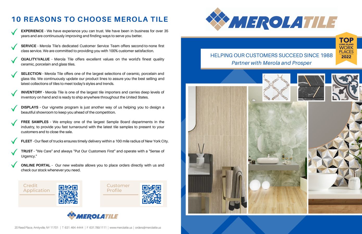 Corporate Brochure by Merola Tile US - Flipsnack