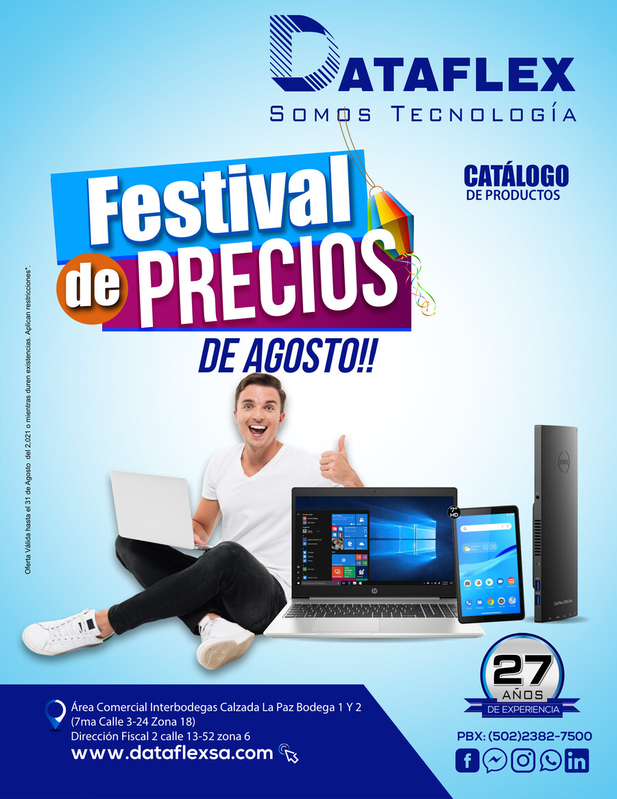 Catálogo Dataflex Agosto 2021 by Roberto Caal - Flipsnack
