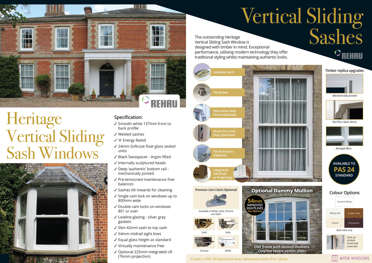 Rehau Sliding Sash Affix Windows Brochure by Chris - Flipsnack