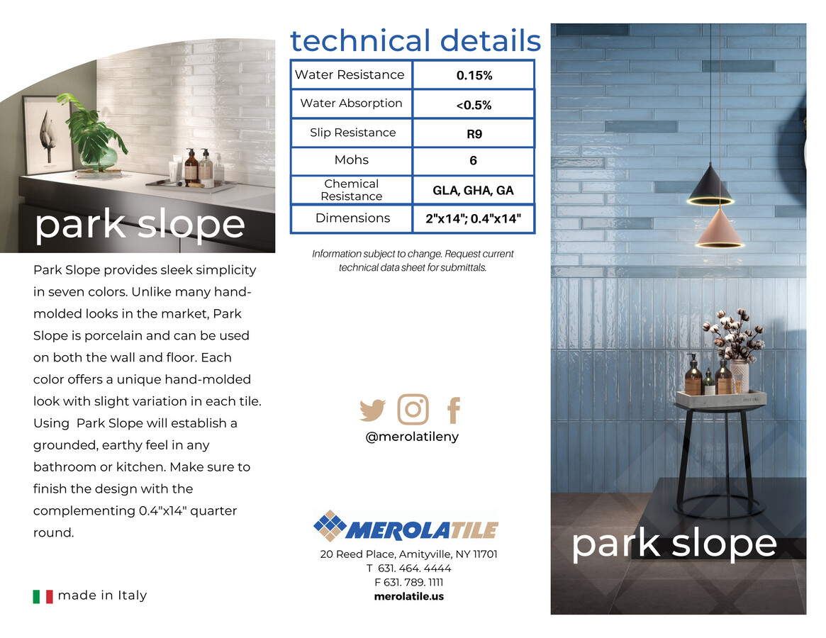 Park Slope Brochure by Merola Tile US - Flipsnack