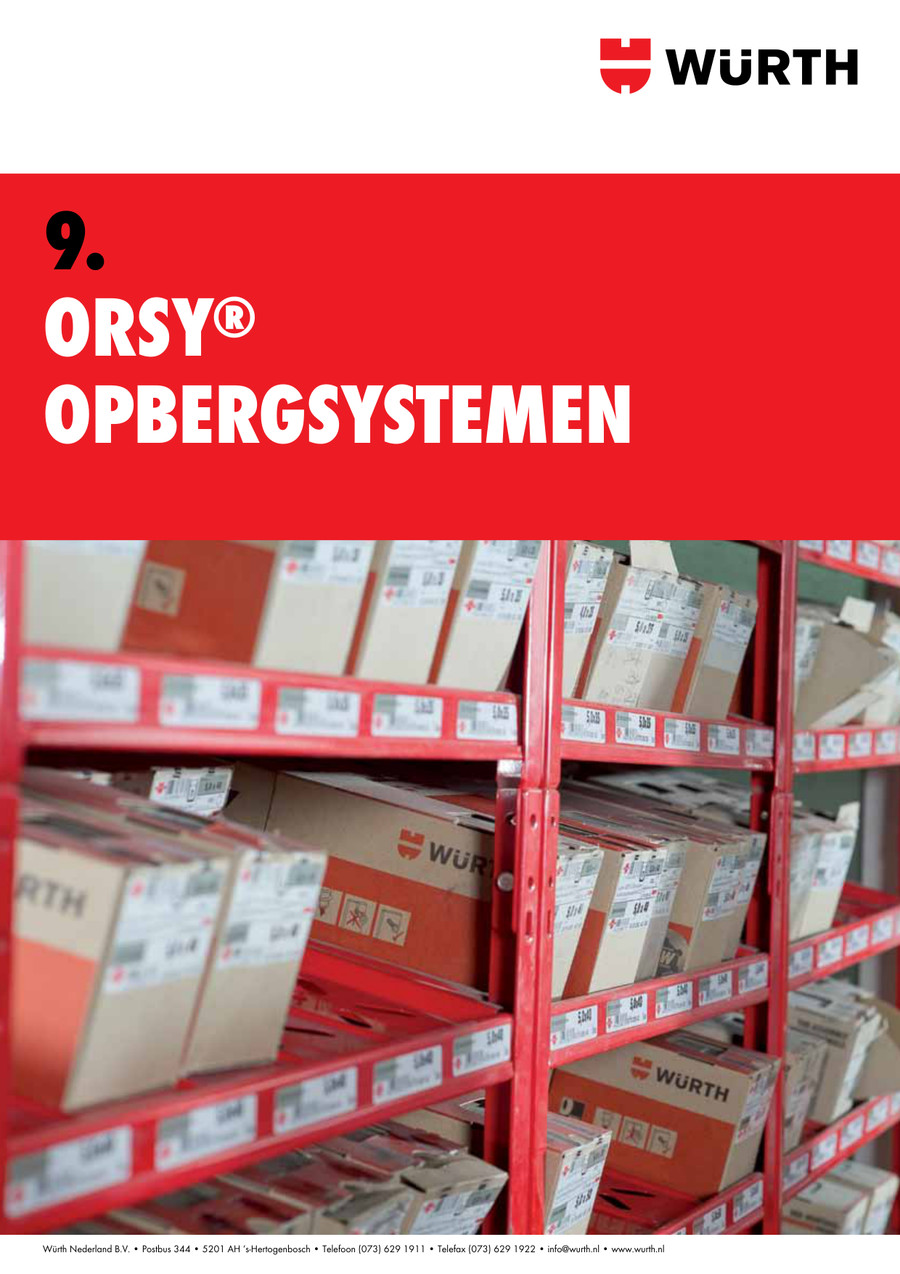 09_ORSY Opbergsystemen by Wurth Nederland - Flipsnack