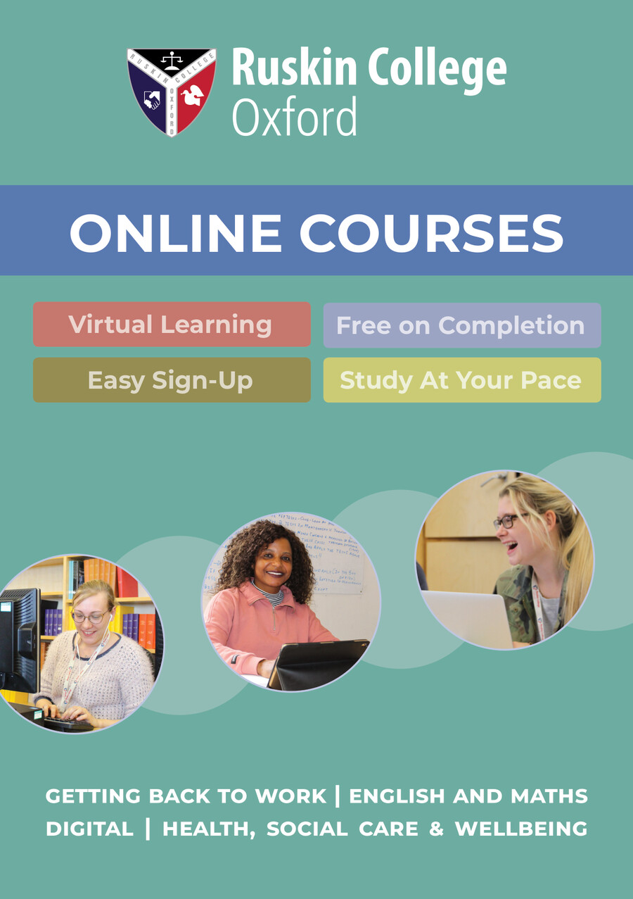 Online Courses booklet by Ruskin College - Flipsnack