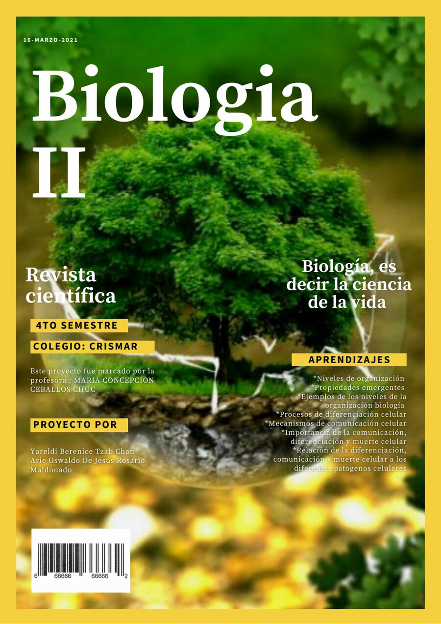 Revista de biología_ ¨Ariel y Yareldi¨ by Ariel... - Flipsnack